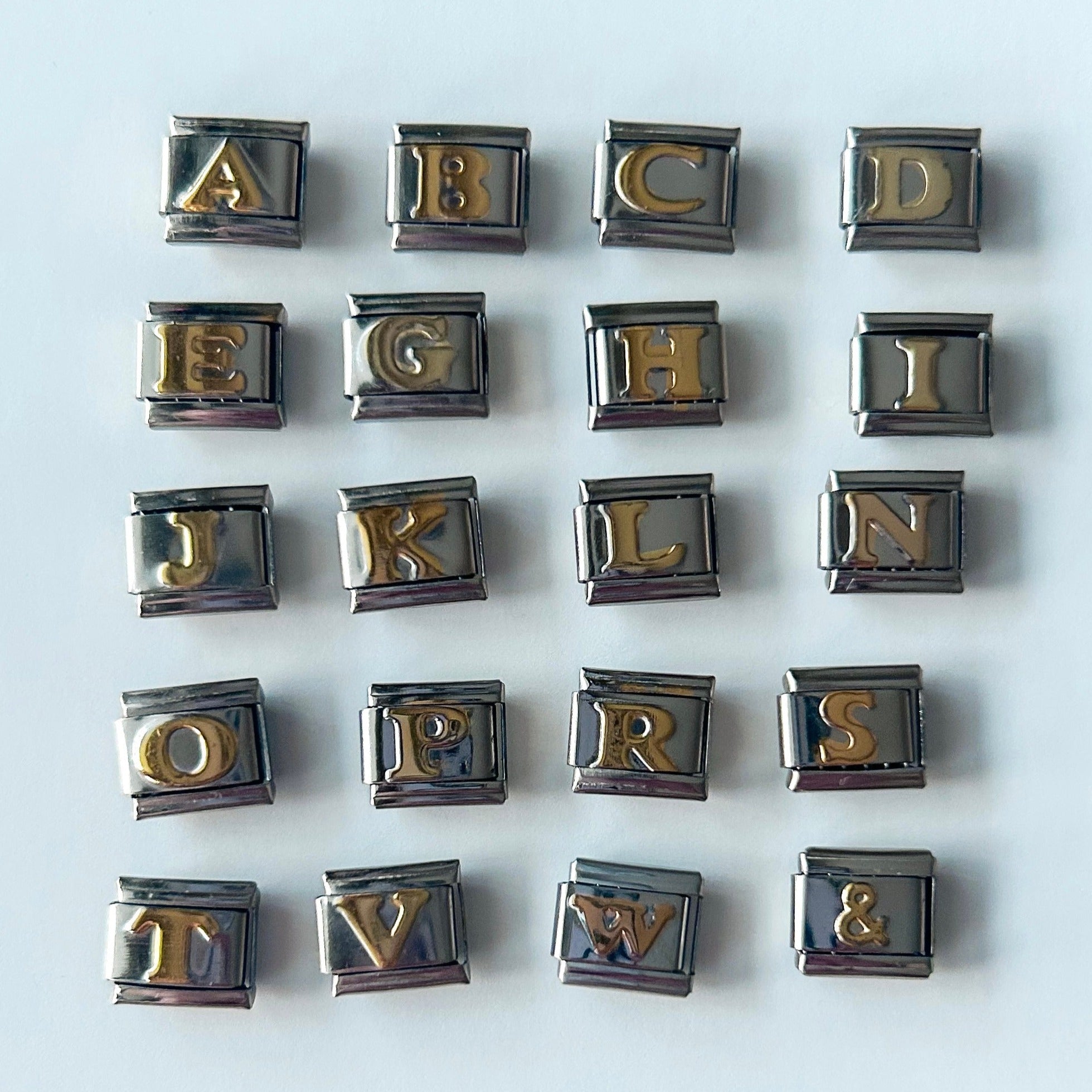 Letter Link Charms – Dreamy Designs Co